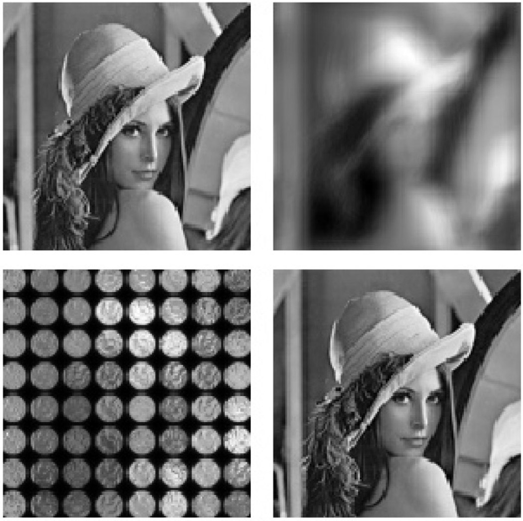 Restoring lost resolution of plenoptic images